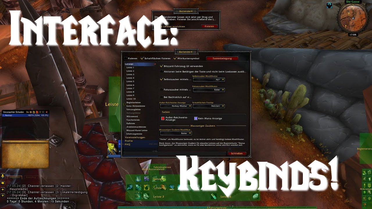 World of Warcraft: Legion: Wir bauen uns ein Interface - Keybinds [Part ...