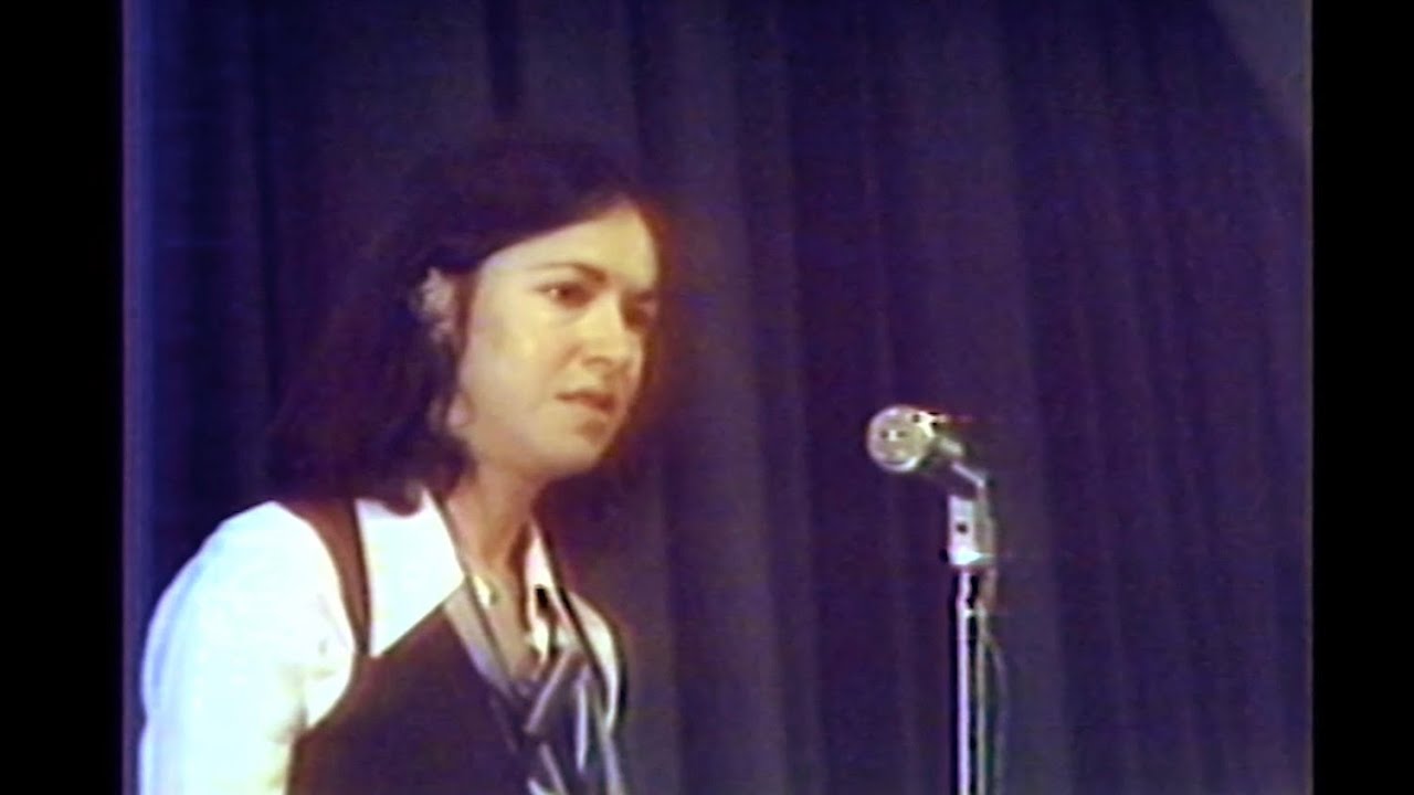 Louise Glück, 1976, her first poetry reading on the West Coast of the ...