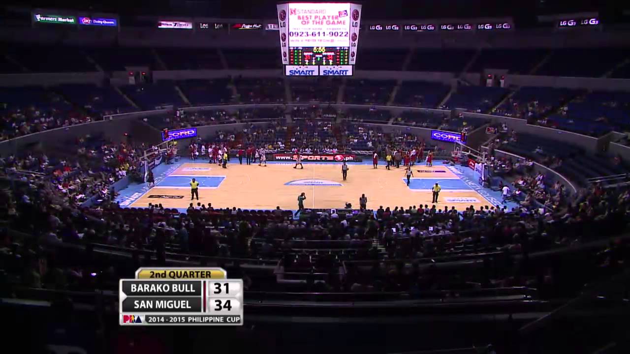 Barako Bull vs. San Miguel - Q2 | PBA Philippine Cup 2015 - YouTube