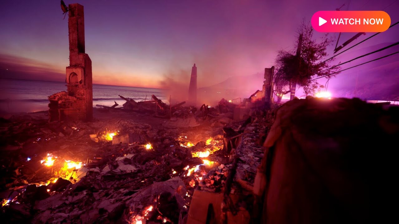 Structures Still Burning From Eaton Fire 2nd Night | Pulse America ...