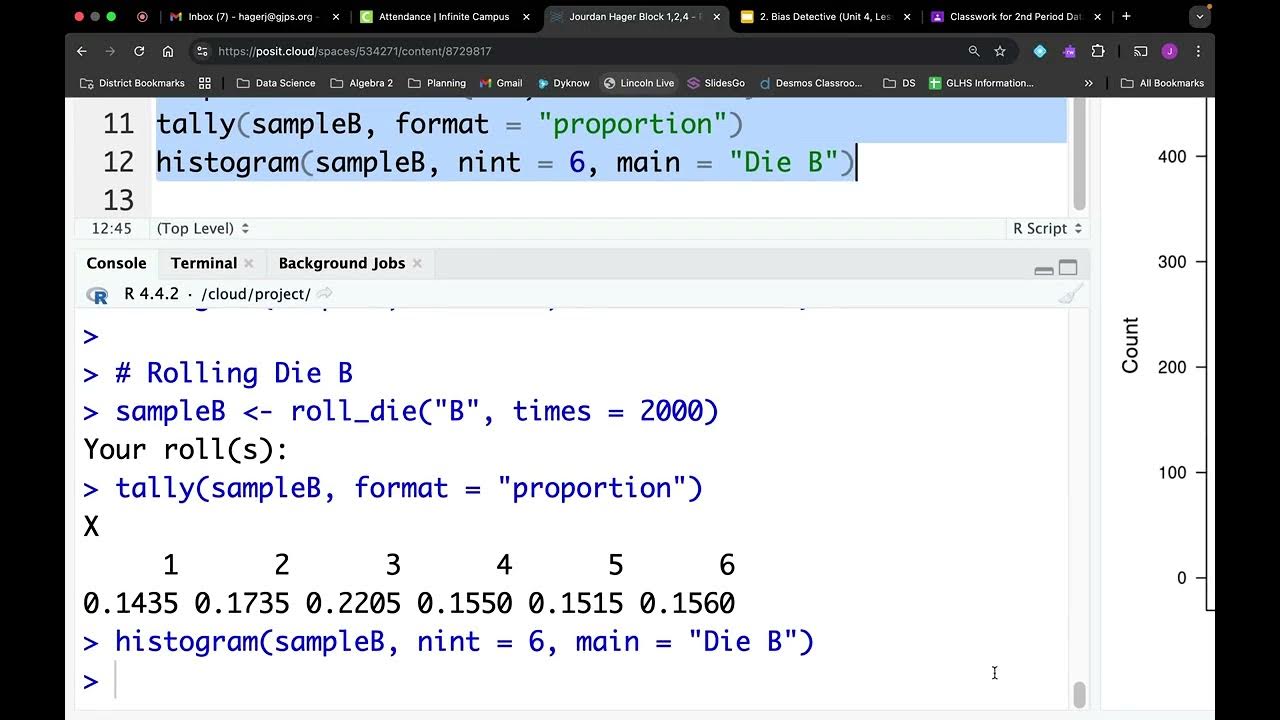 Lesson 2: Bias Detective/Dice Simulator (Walk-Through) - YouTube