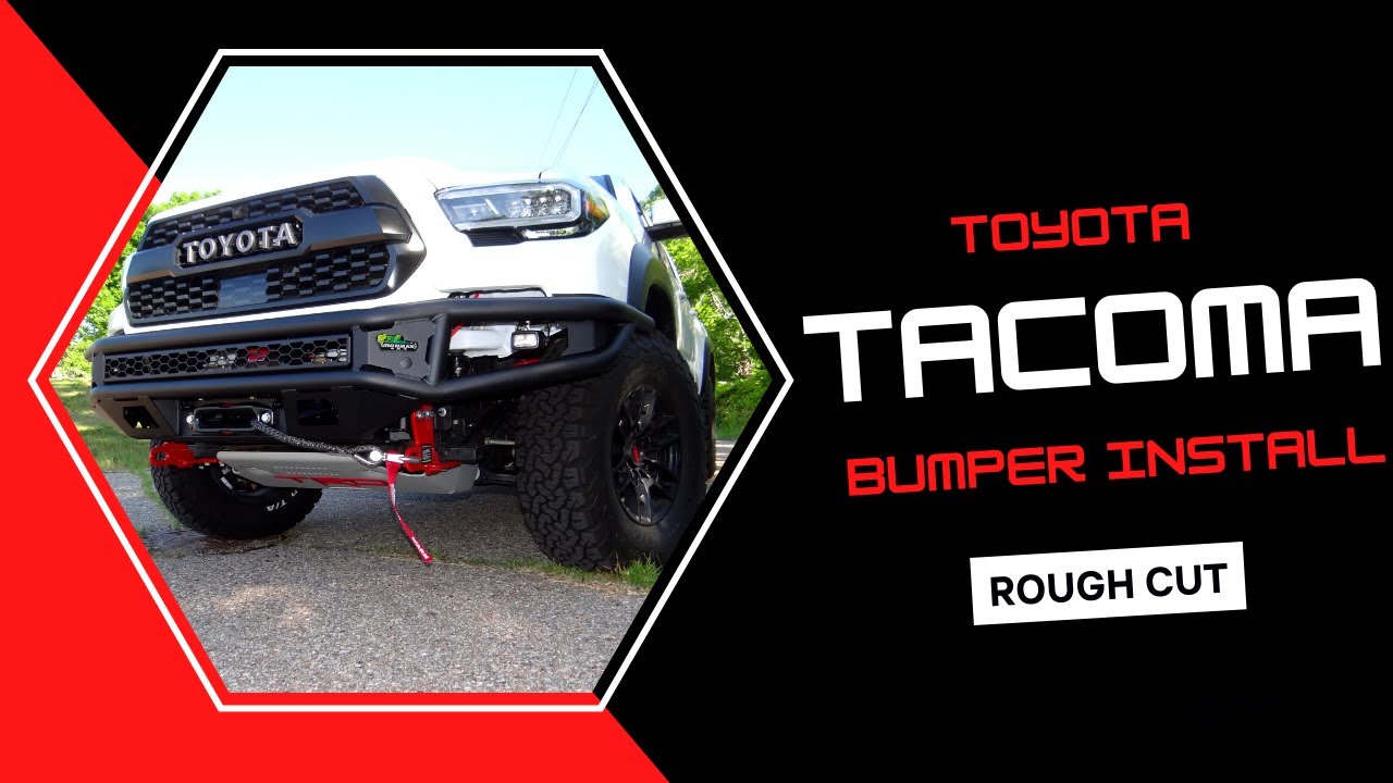 Toyota Tacoma Front and Rear Bumper Installation - YouTube