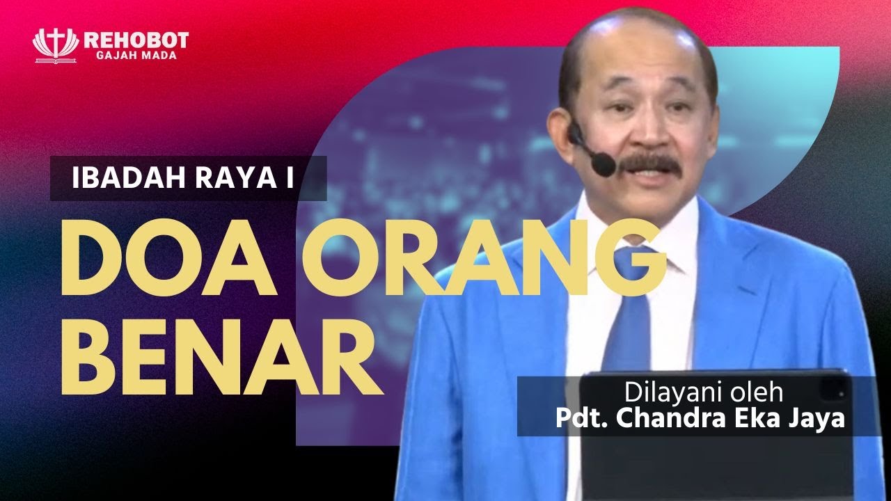 Ibadah Raya 1 | Pdt. Chandra Eka Jaya | 19 OKT 2025 - YouTube