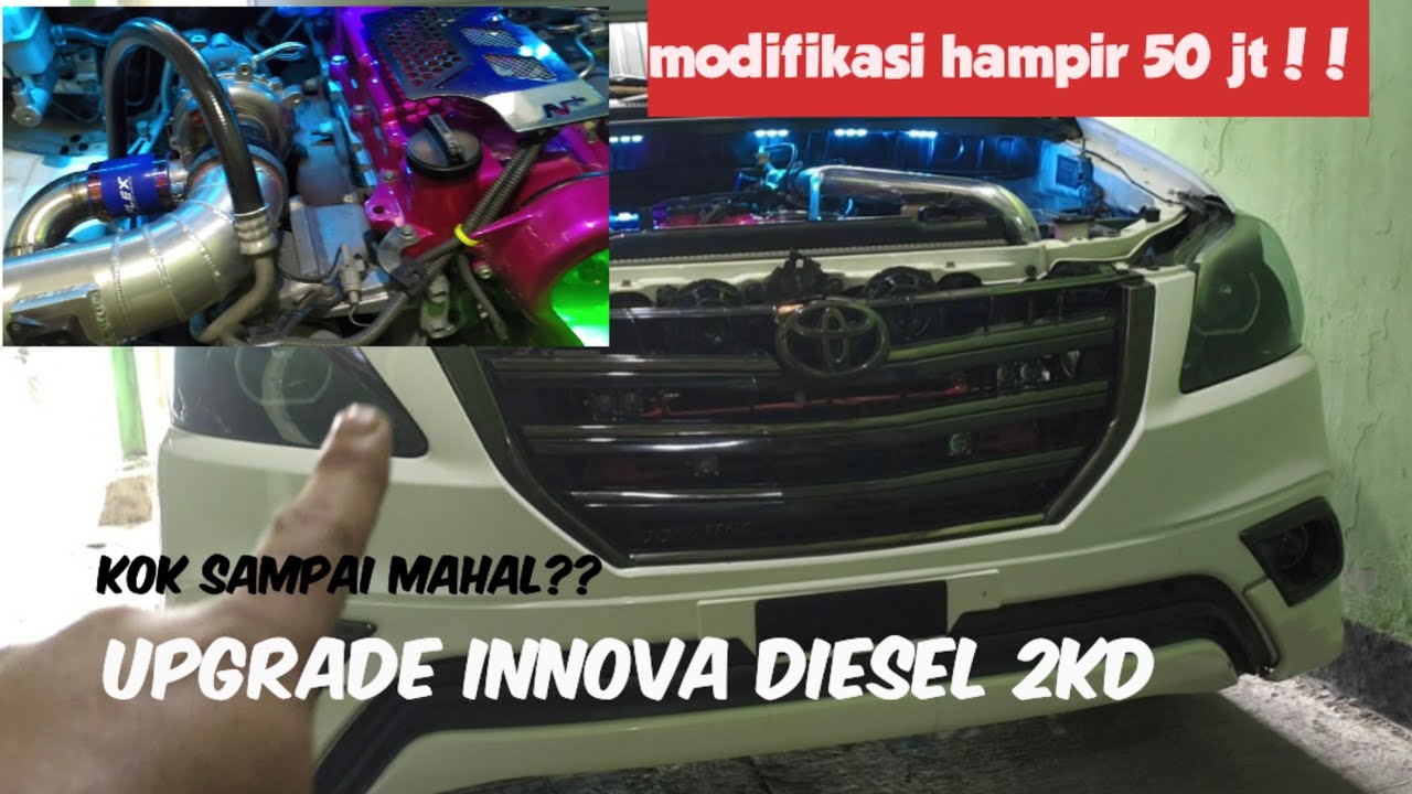 Full Modif Innova Diesel kok sampai mahal? - YouTube