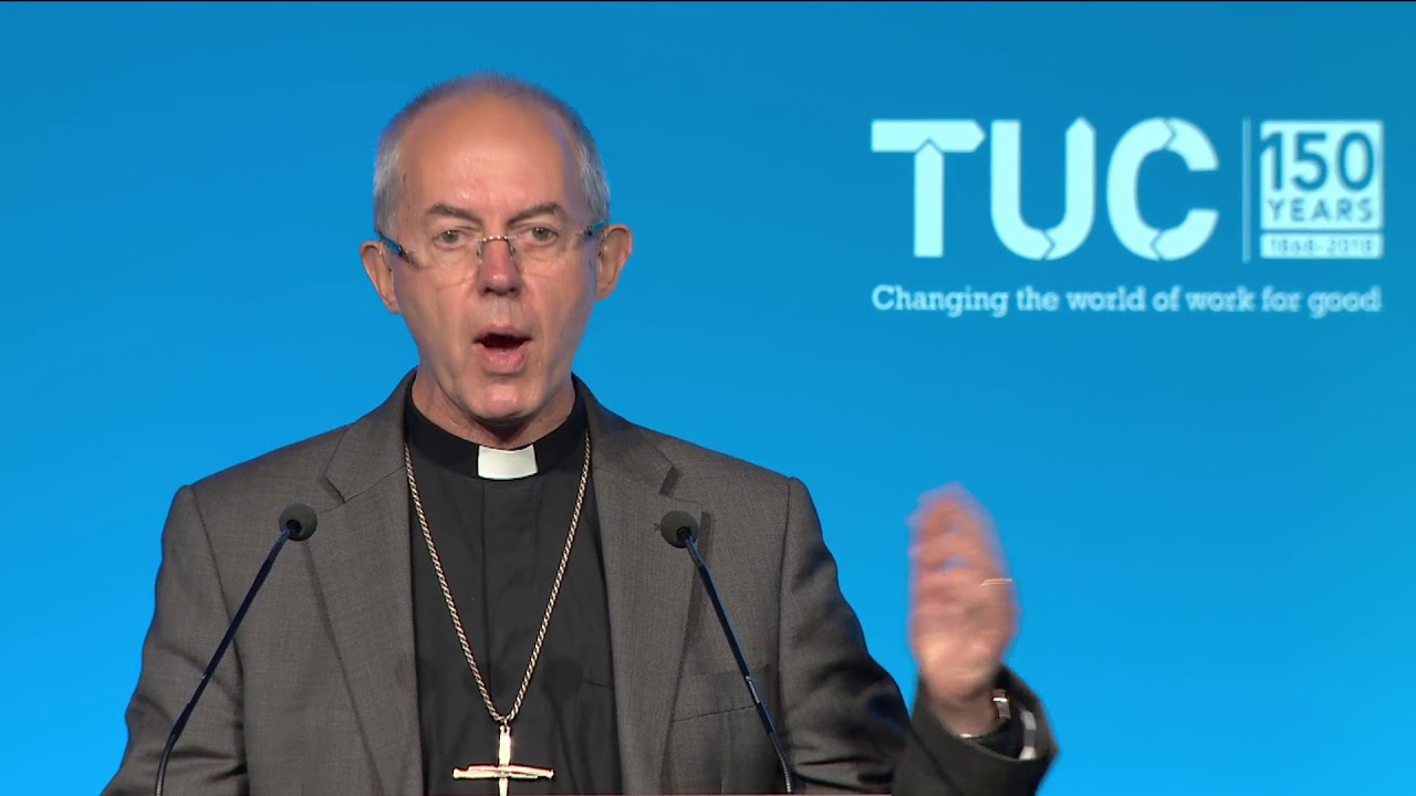 Archbishop of Canterbury, Justin Welby speech to Congress 2018 - YouTube