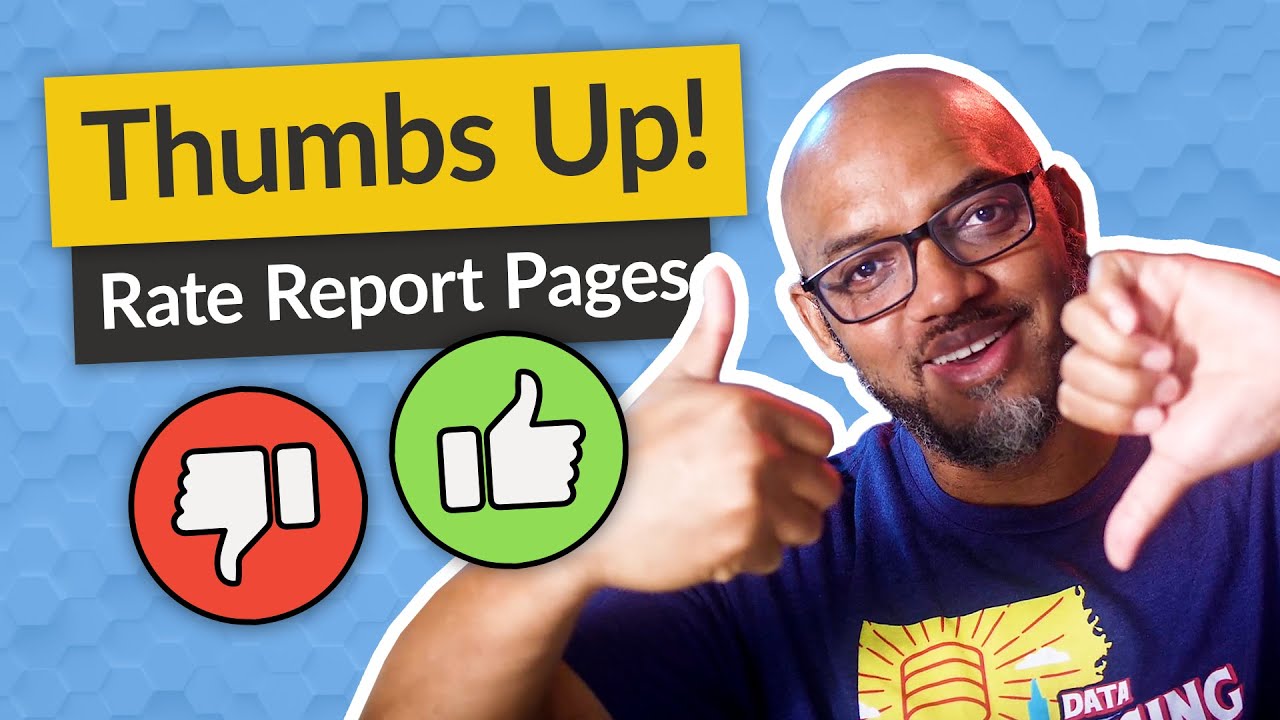 What If We Could RATE A Power BI Report Page YouTube What If We Could RATE A Power BI Report Page YouTube