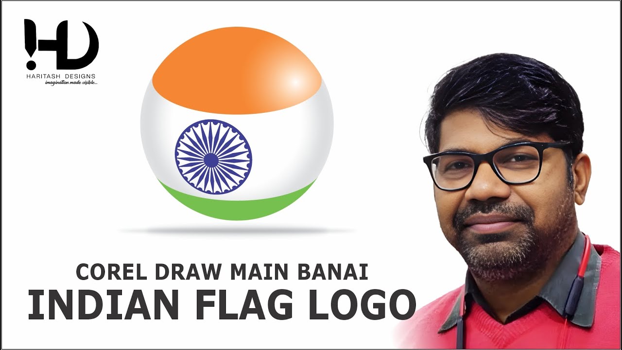 Unveiling the Hidden Secrets of the 3D India Flag Logo - YouTube