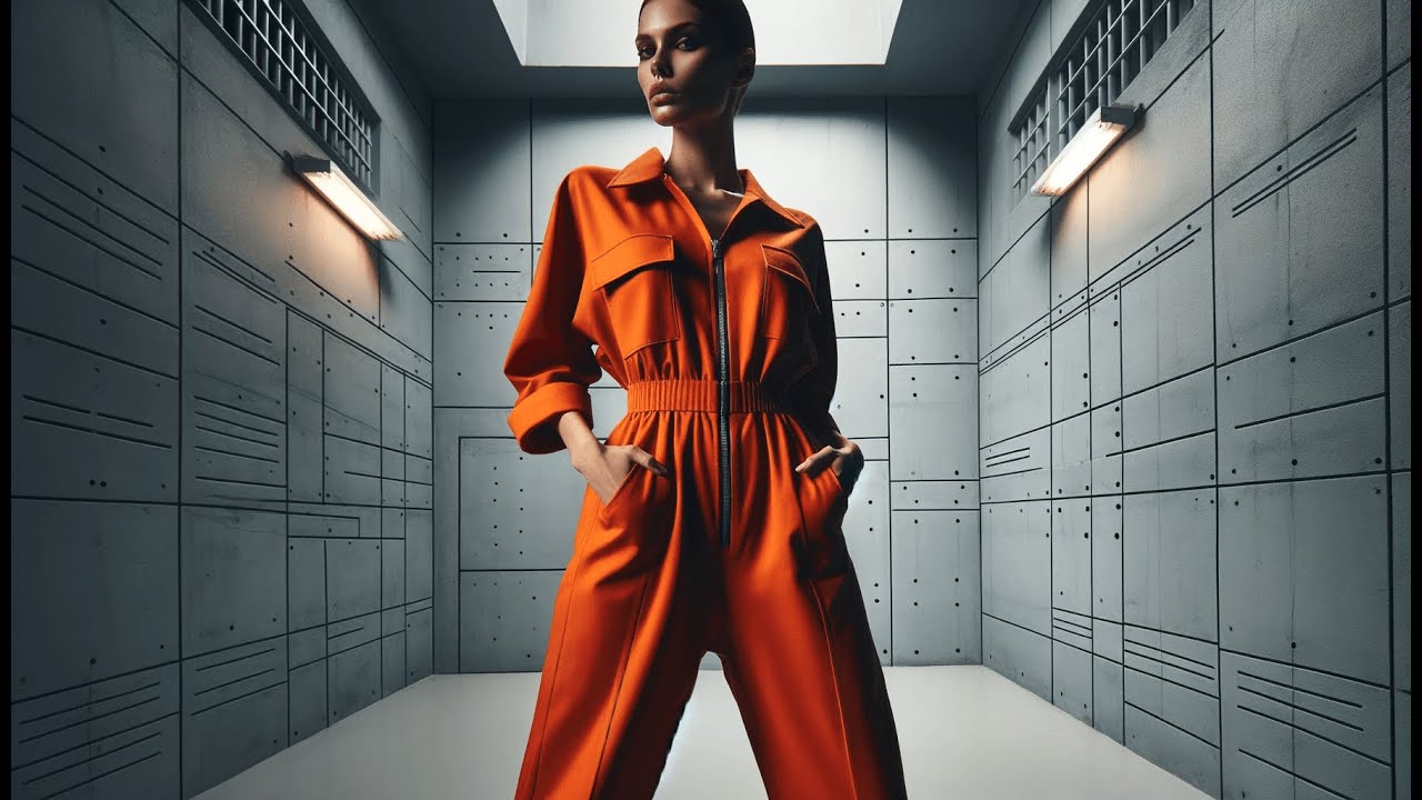 👮‍♀️ Leg Avenue Women's Prisoner Jumpsuit Jail Costume 👮‍♀️ | Best ...