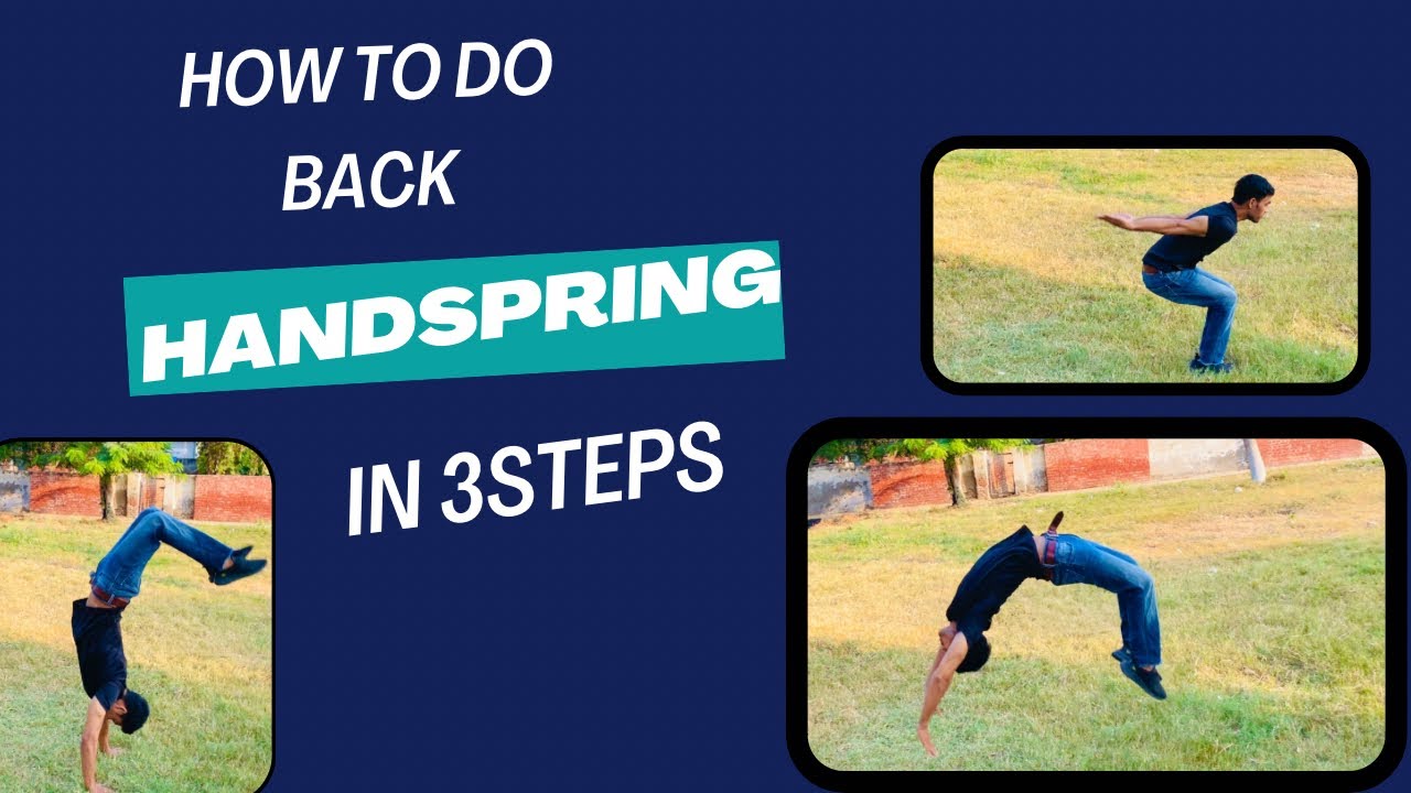 How To Do Back Handspring In Just 3 Steps 🇮🇳 || 3 Steps Ke Ander Back ...