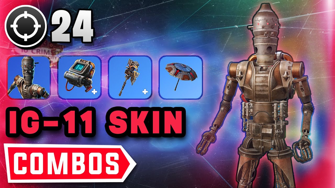 Best *IG-11* Skin COMBOS with Gameplay - YouTube