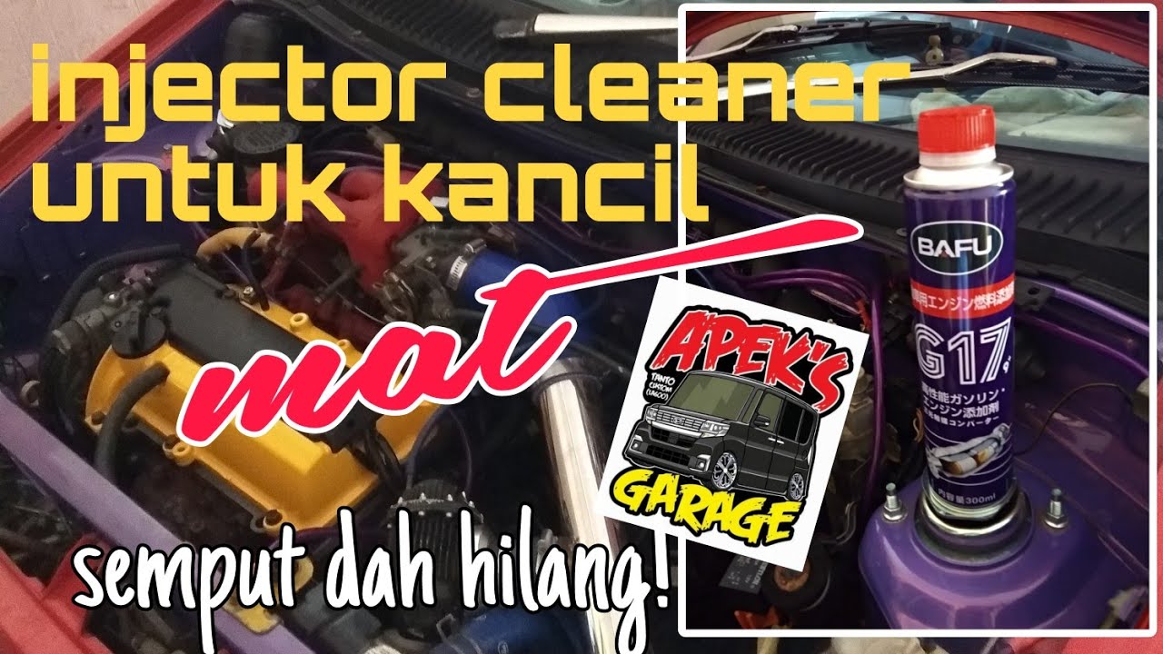 kancil moderno pakai injector cleaner by Apeks garage! - YouTube