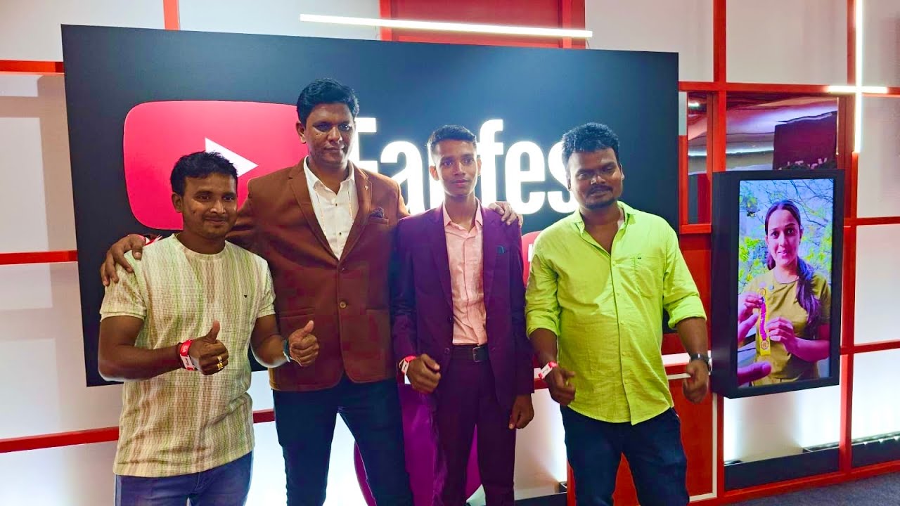 YouTube Fanfest India 2025 | YTFFIN2025 | Ateetkxyz | Kushakapila ...