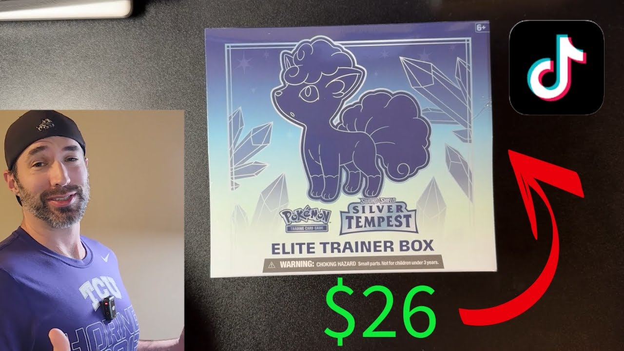Opening the Cheapest Silver Tempest ETB from TikTok! - YouTube