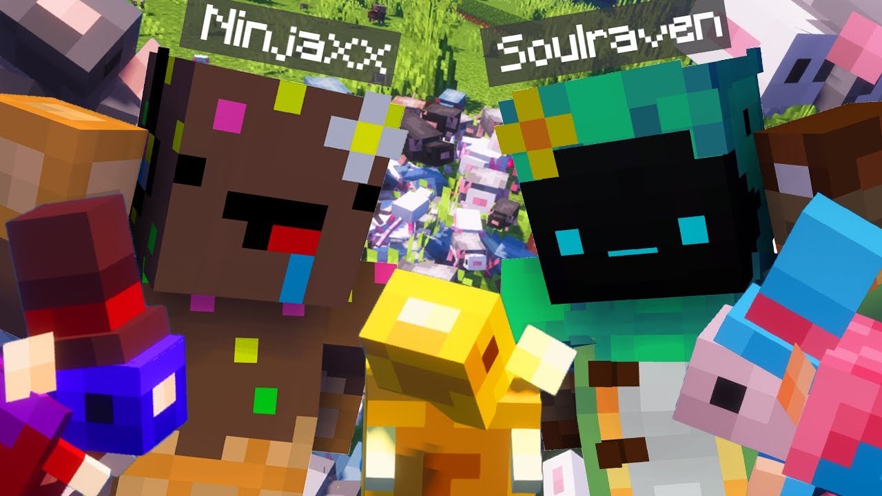 Minecraft mais on contrôle une armée de Rats avec @Ninjaxx - YouTube