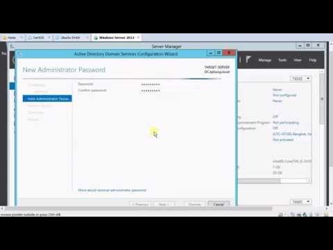 Hạ cấp Domain controller trên Windows Server 2012 - YouTube