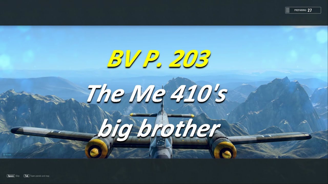 World of Warplanes | BV P. 203 | Tier VIII | Premium | Heavy Fighter ...