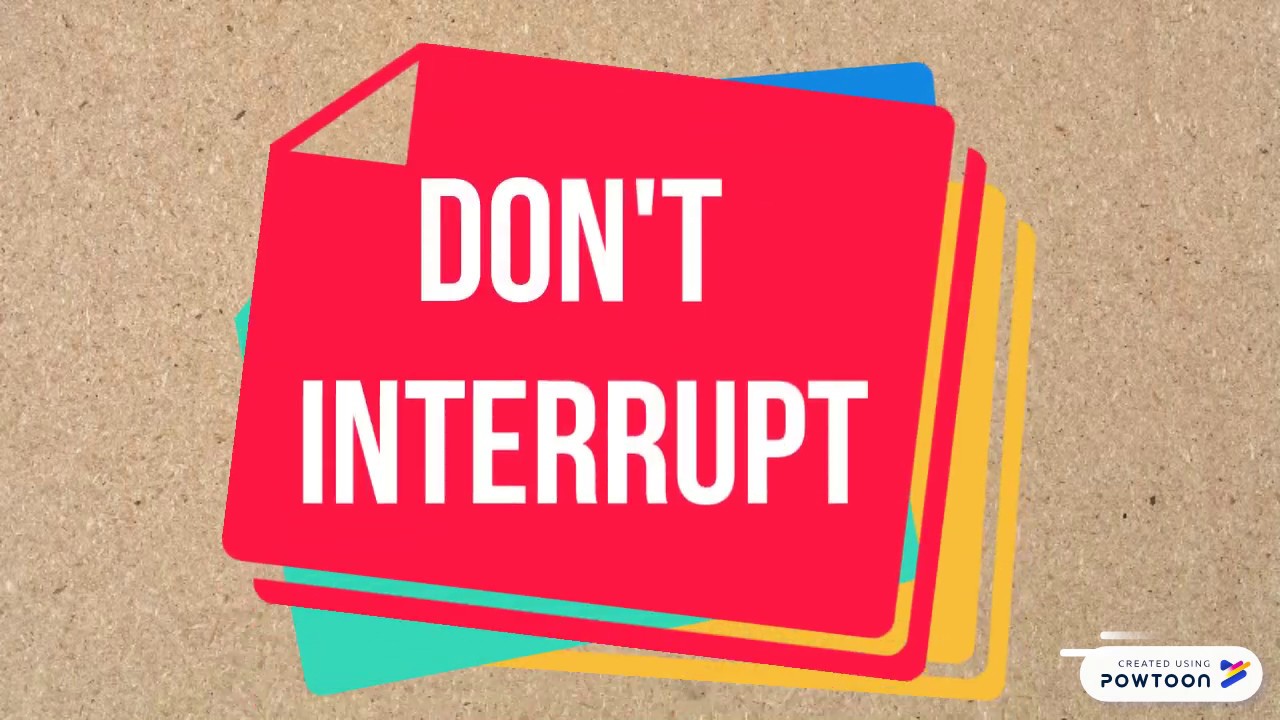 How to Easily Improve Communication Skills - Don't Interrupt Other ...