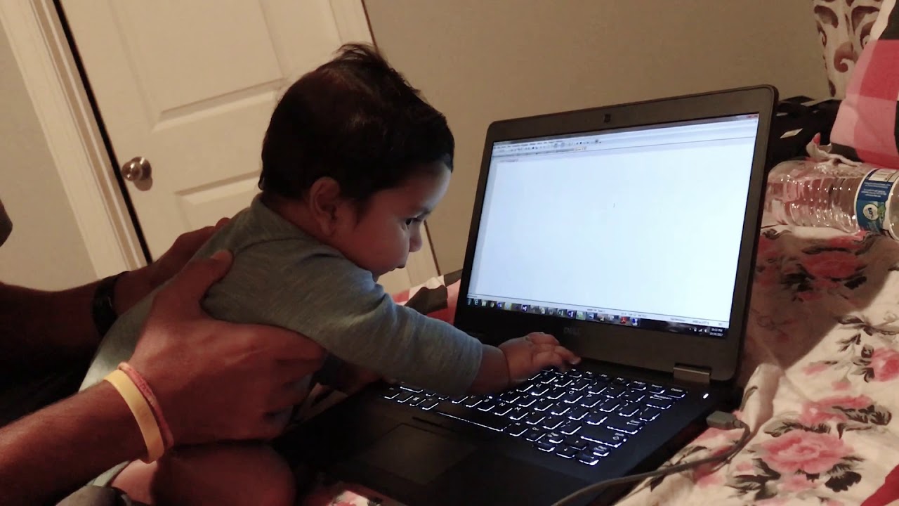 Cute Vihaan writing code in Baby++ - YouTube