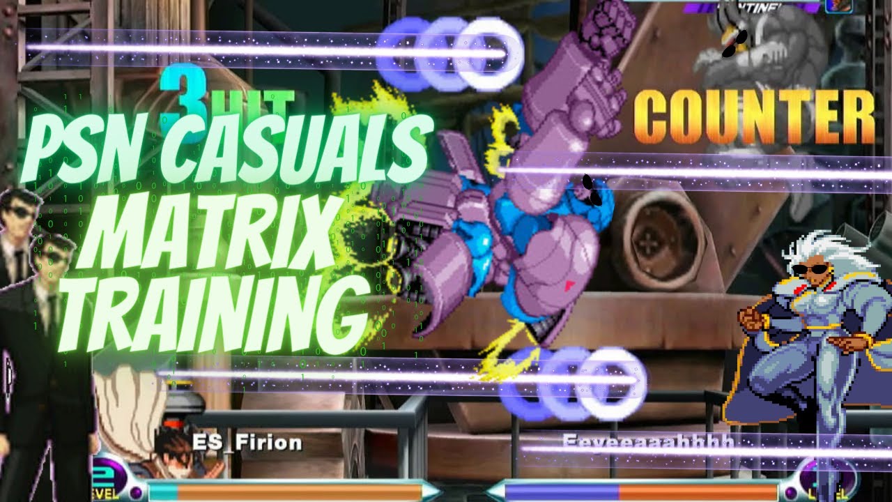 MvC2 - PSN Casuals (Matrix Training) Featuring Various - YouTube