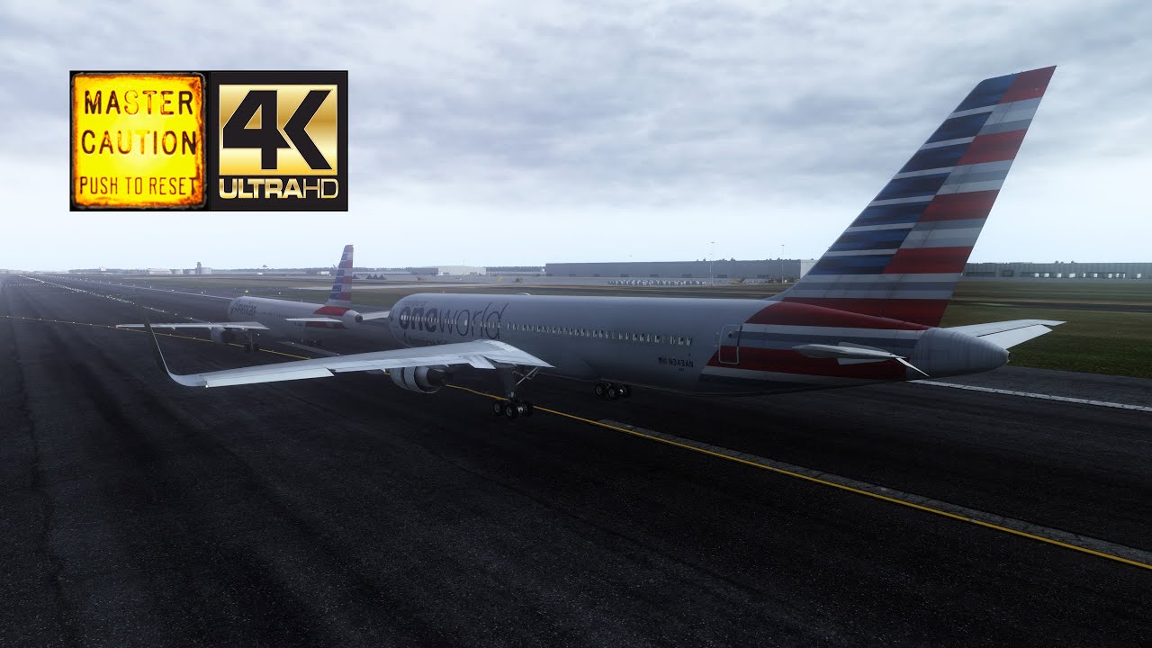 [AAL|2019] Los Angeles KLAX KPHL Philadelphia (FlightFactor Boeing 767 ...