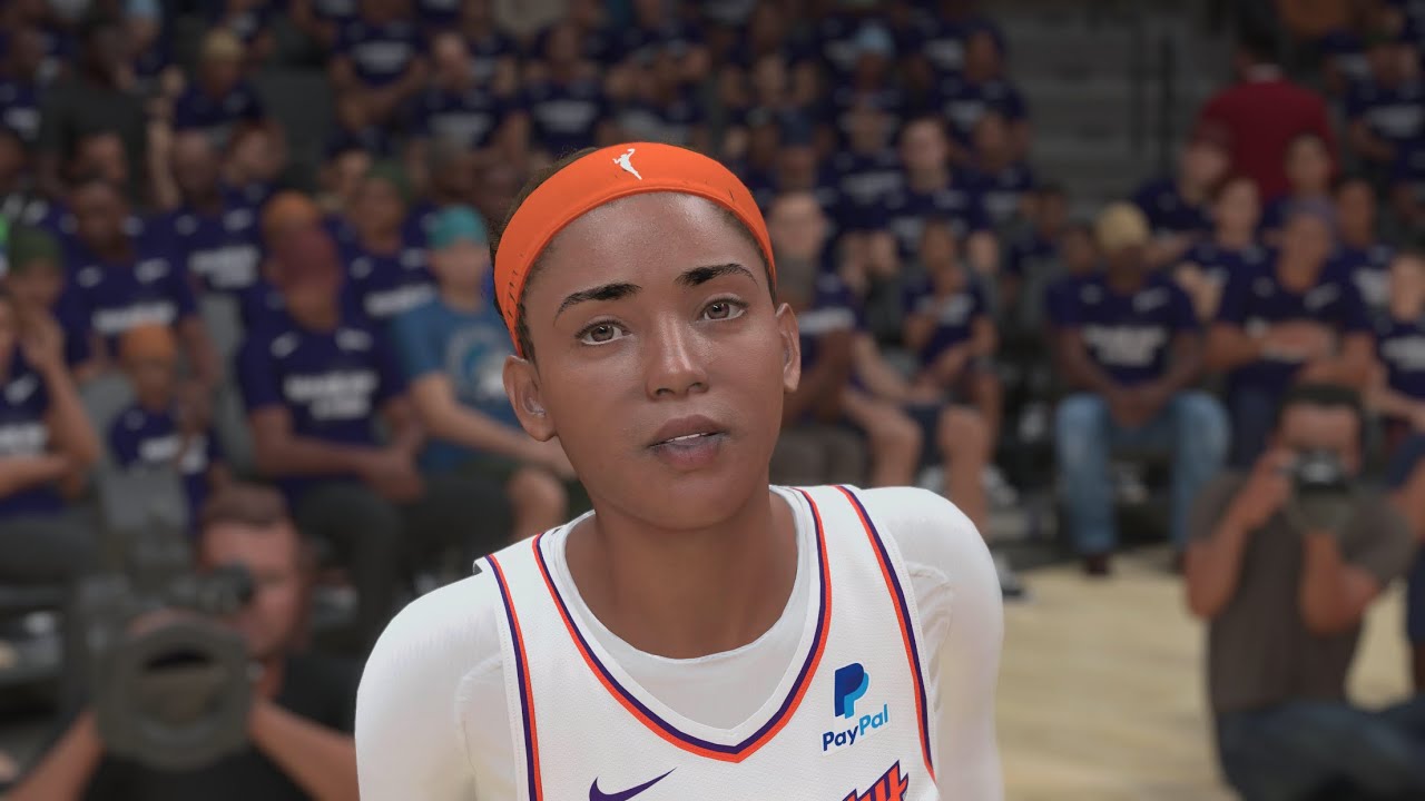 NBA 2K24 | Beautiful African American "WNBA" Female Character Creation ...
