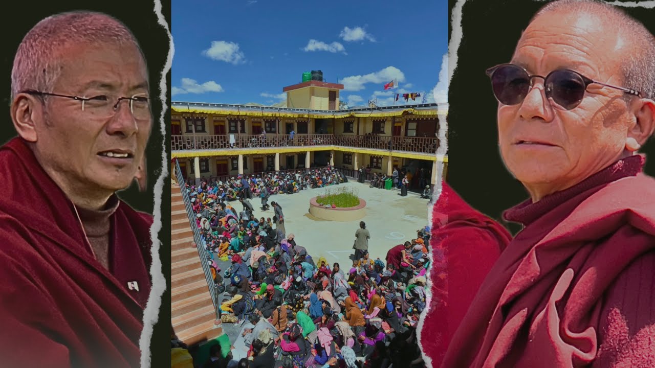 Luding Khen rinpochi and Khenpo tsewang rinzen la / namgyal Gompo ...