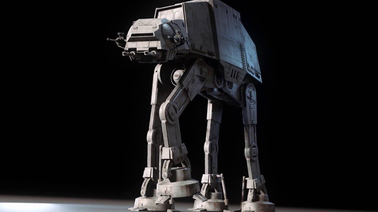 AT AT Walking Animation - Steven Martin - YouTube