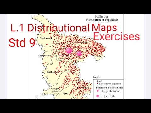 L- 1 Distributional Maps | Exercises | 9th Geography - YouTube