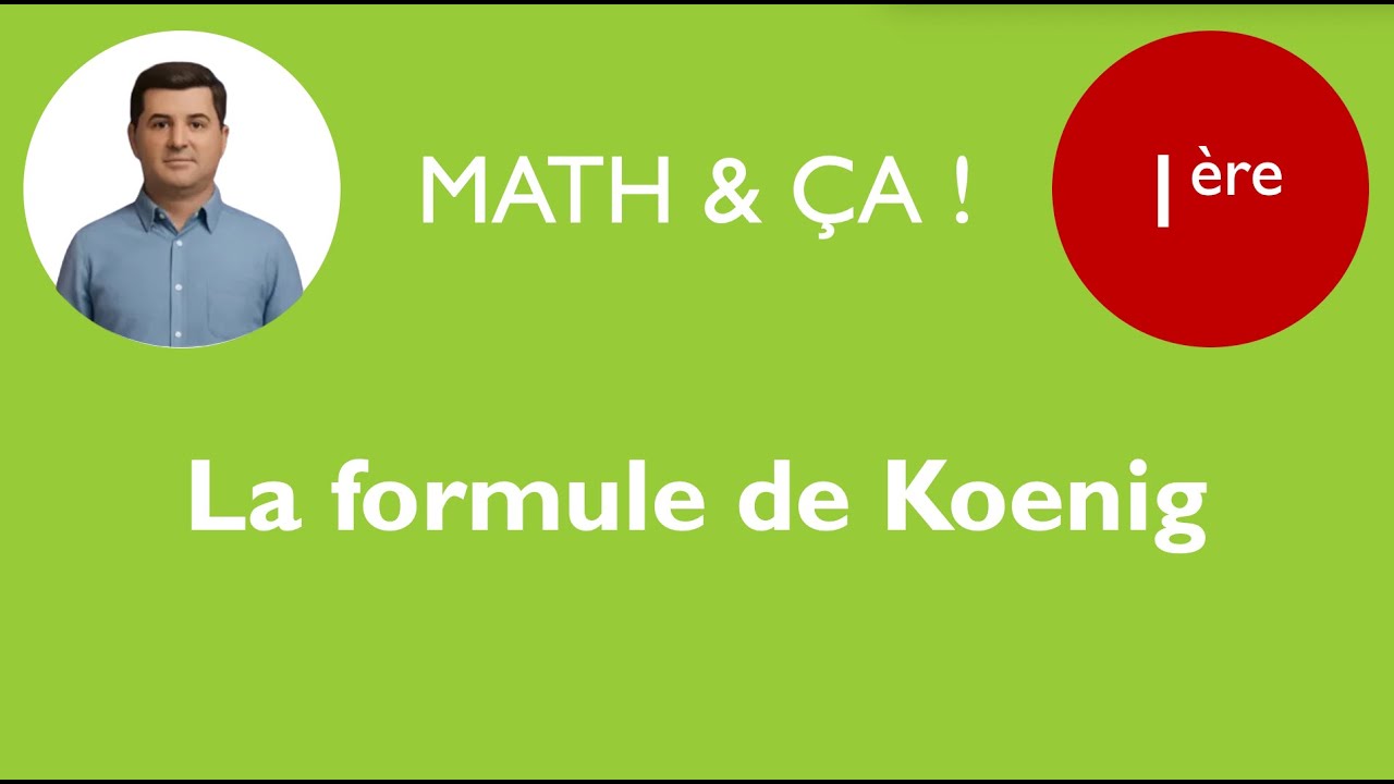 La formule de Koenig - YouTube
