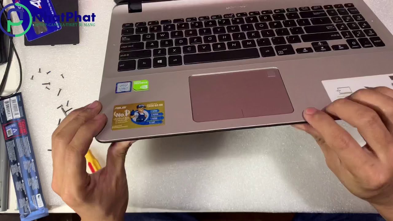 Khám Phá Bên Trong Chiếc Laptop ASUS X507U i5-8250U Ram 4G 1TB/15.6FHD ...
