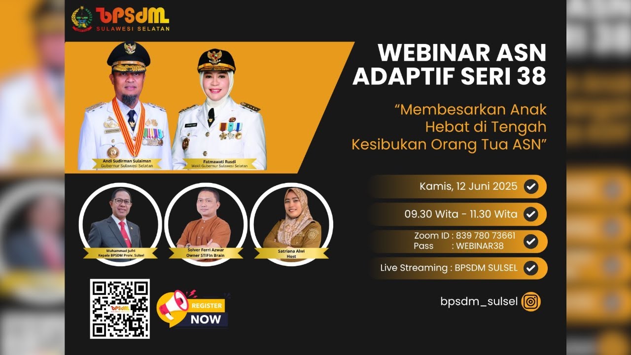 WEBINAR ASN ADAPTIF 2025#38 : MEMBESARKAN ANAK HEBAT DI TENGAH ...