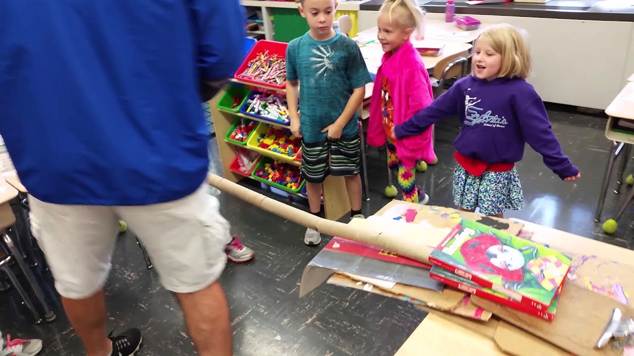 STEM Cantilever challenge 2nd Grade B - YouTube
