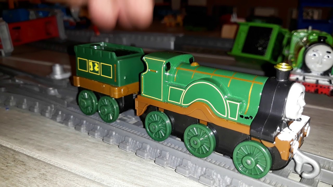 Trackmaster Push Along Emily's Number 12 Custom - YouTube