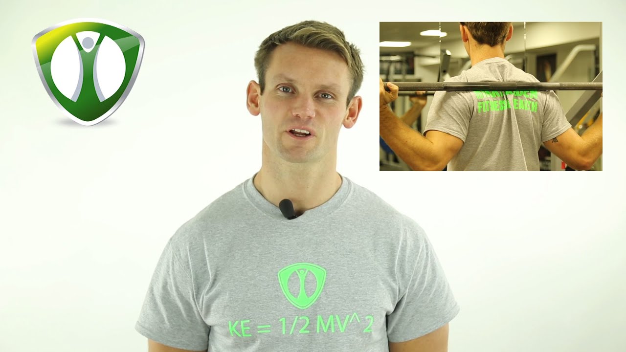 Bar positions to get rid of neck pain when doing squats - YouTube