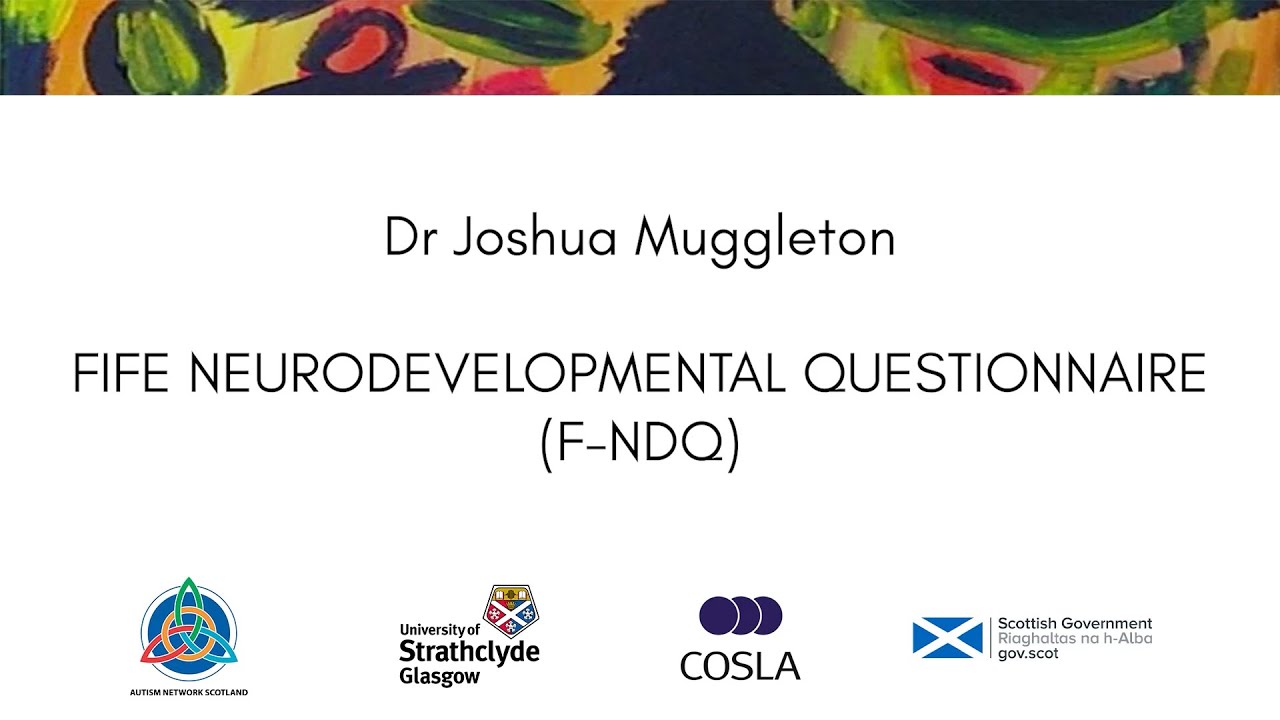 NHS Fife - Fife Neurodevelopmental Questionnaire (F-NDQ) - YouTube