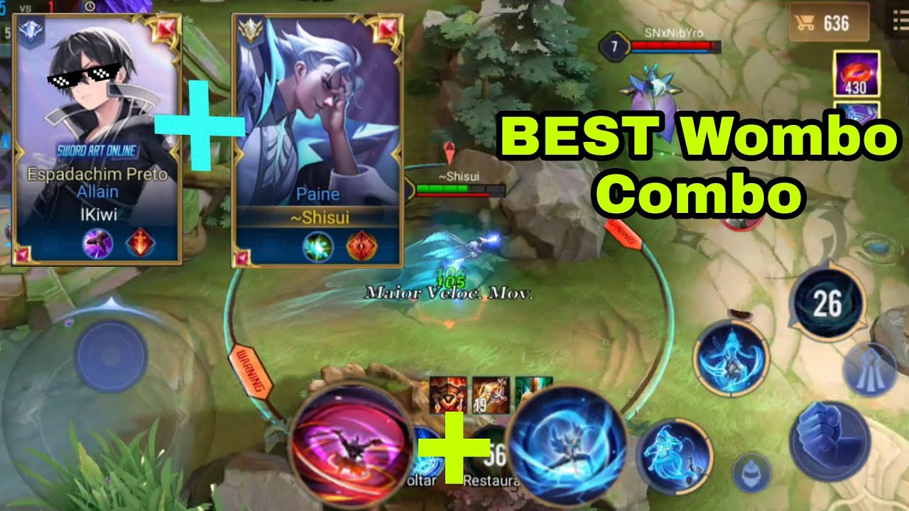 Pro Wombo Combo Paine x Allain Aov Rankeada - YouTube