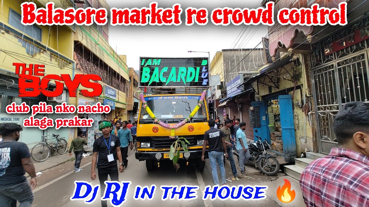 Bacardi blue at balasore bhasani 2023 👑| The Boys club pila nko nacho ...