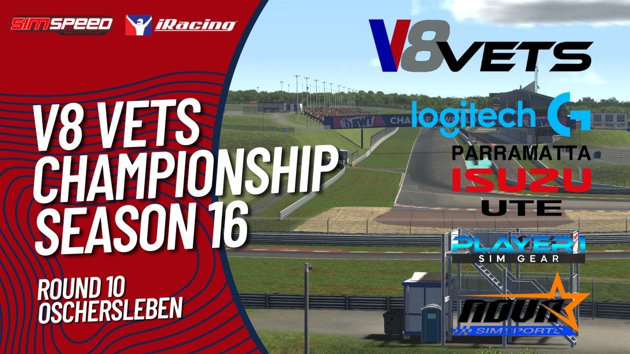 iRacing // V8 Vets Championship // Season 16 // Round 10 at ...