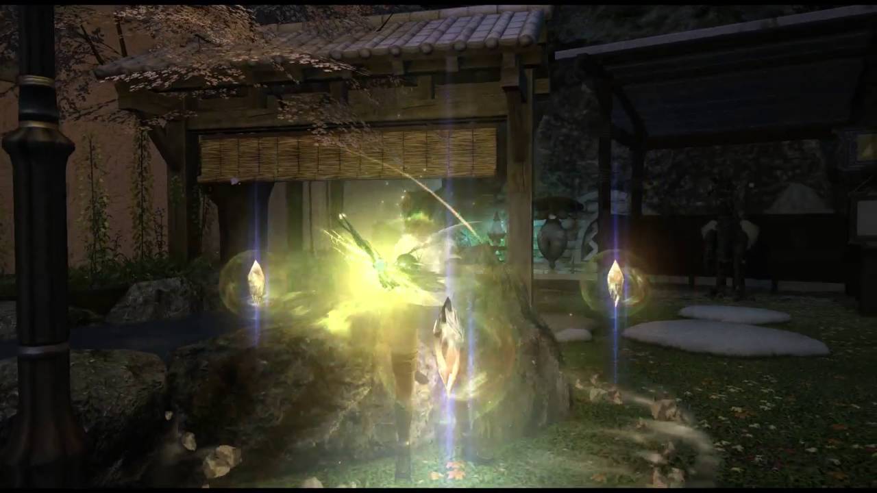 FFXIV Scholar Fairy Cast Animation - YouTube