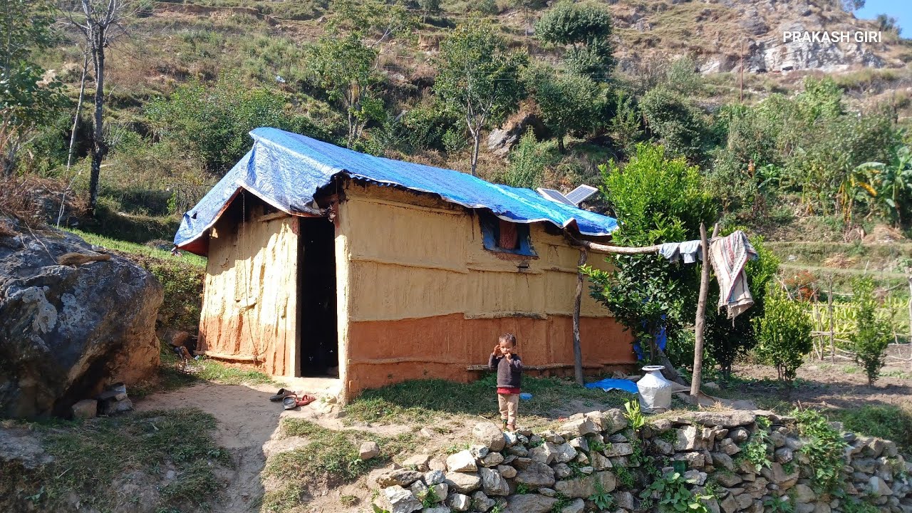 Most Beautiful And Peaceful Himalayan Mountain village lifestyle | Dely ...