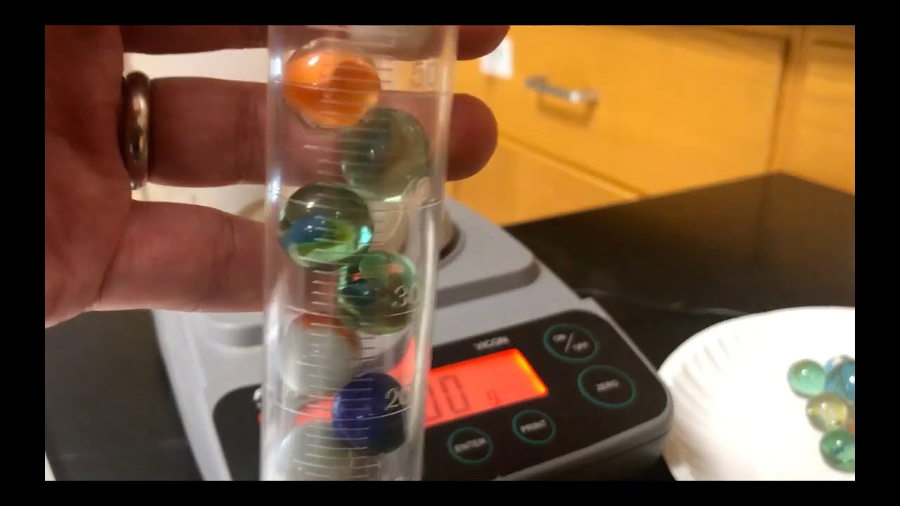 Introduction to the Marbles in a Container Activity - YouTube