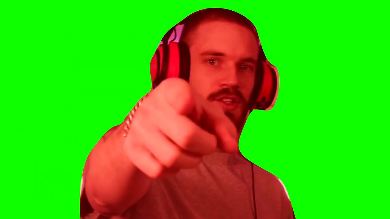 pewdiepie SIMP greenscreen - YouTube