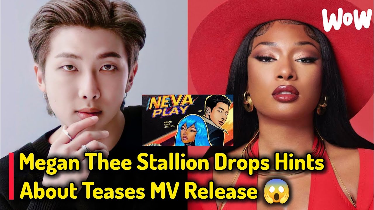 Megan Thee Stallion Drops Hints About Her New MV Release With BTS RM 😱🔥 ...