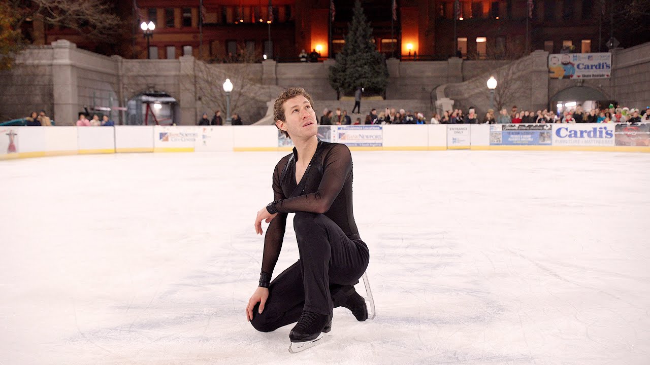 Jason Brown performs "Melancholy" (2023 Short Program) at the ...