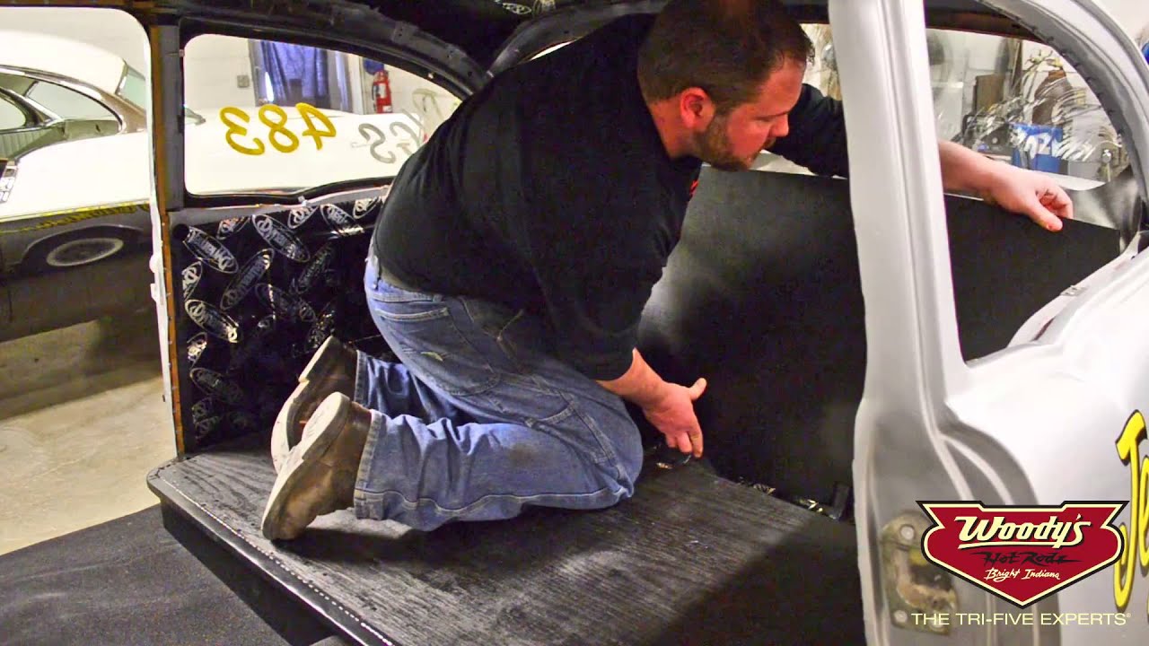 Install Back Seat 1955 Chevy