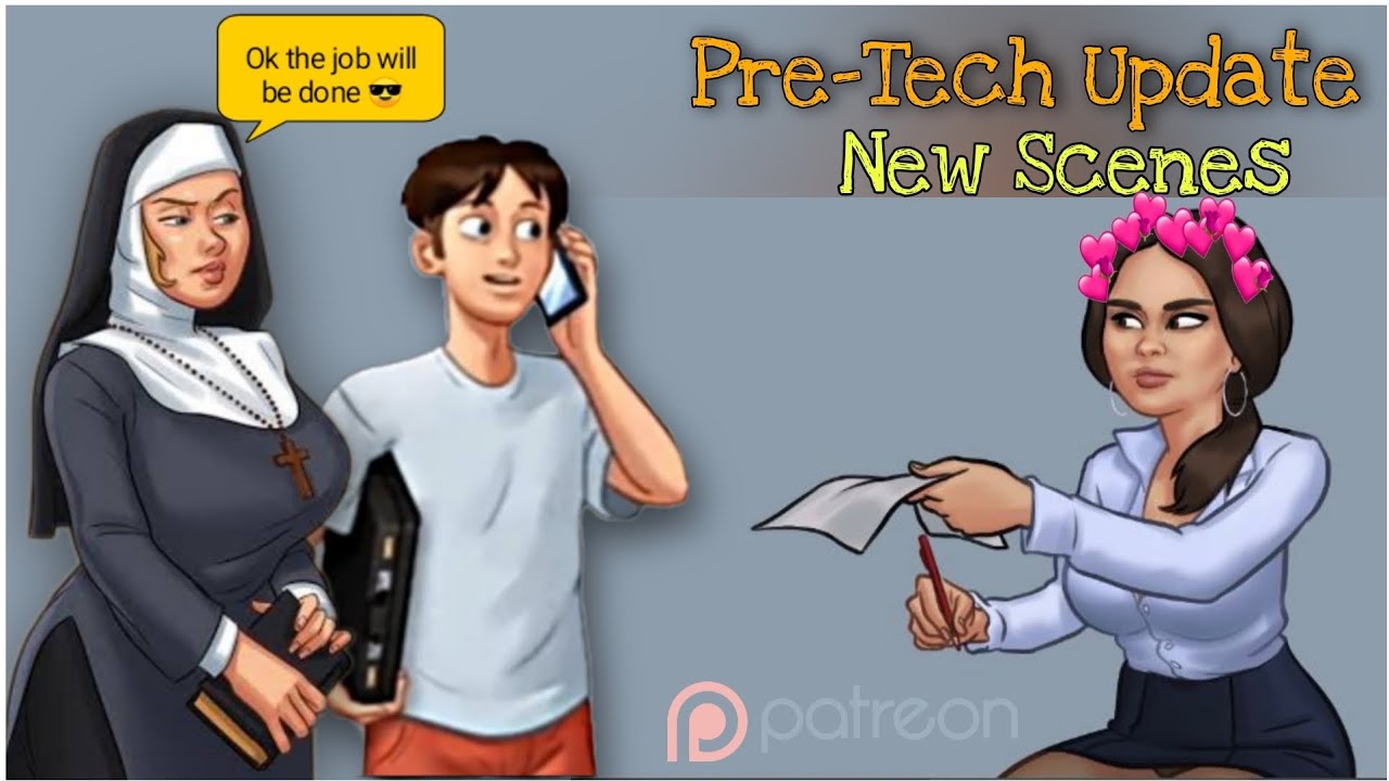 New Summertime Saga Pre-Tech New Scenes Update v0.20.15 || What a ...