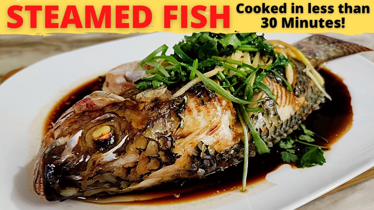 STEAMED FISH | Cantonese Style | Simple and Easy Recipe | Classic ...
