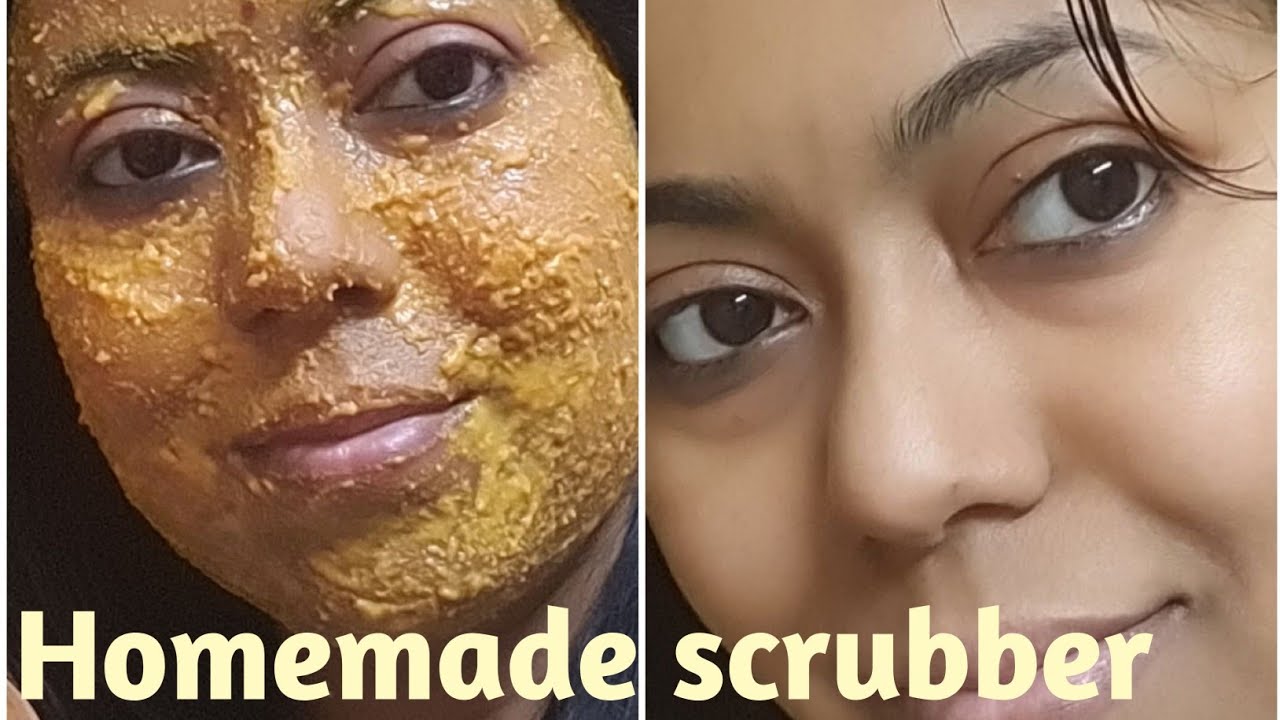 Homemade scrubber remove all skin problems ll very useful scrubber ...