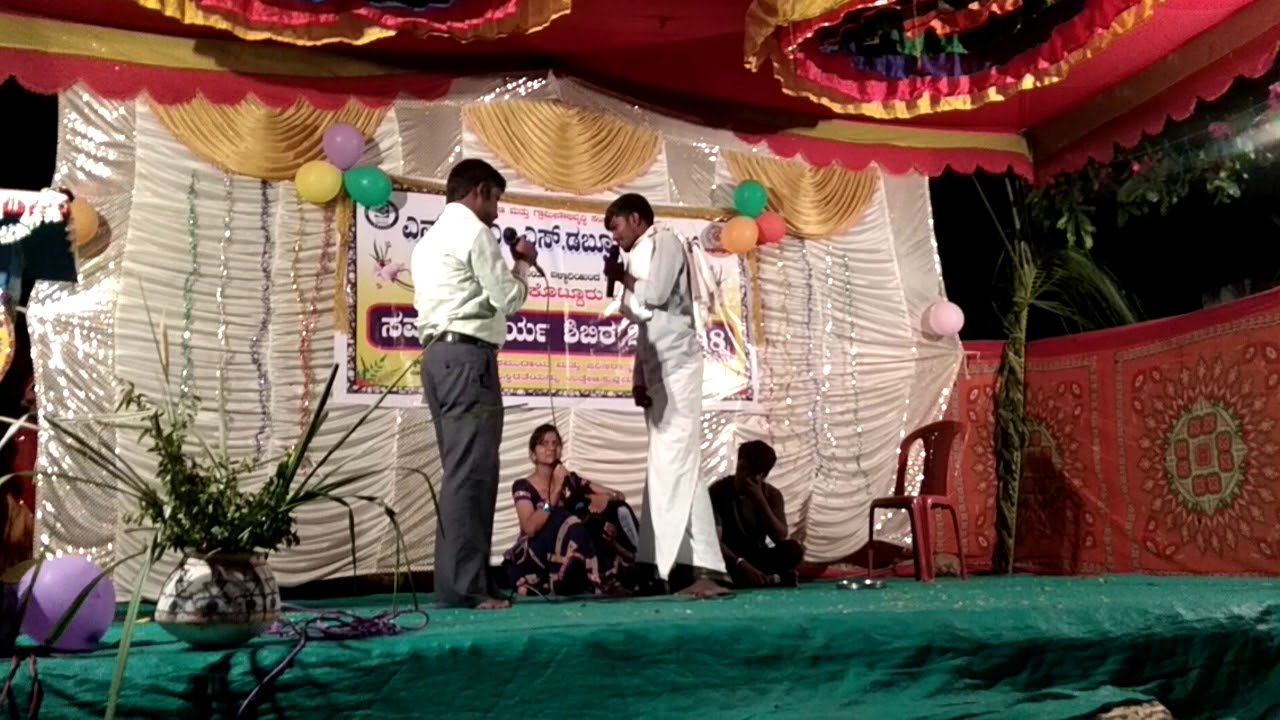 Role play at social work camp 2018 - YouTube