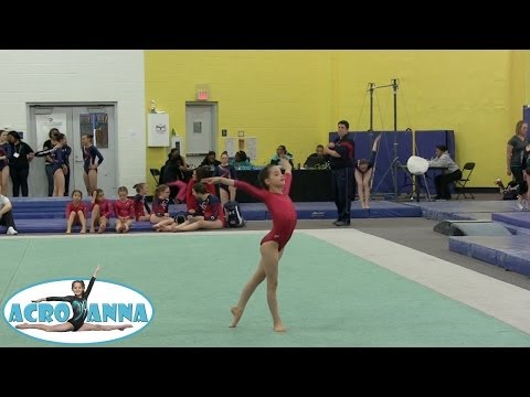 Annie the Gymnast | USAG New Level 5 Gymnastics State Meet | Acroanna